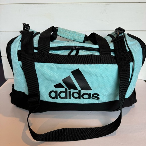 adidas | Bags | Adidas Defender Small Duffel Classic Carry On Gym Bag ...